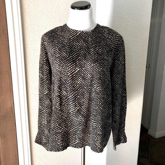 Magaschoni | Tops | Magaschoni Vintage Top Dark Academia Secretary ...